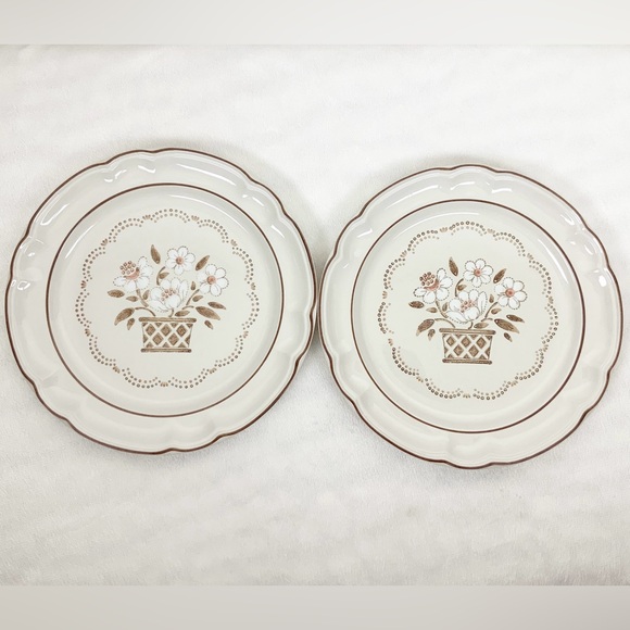 Vintage | Dining | Vintage Hearthside Cumberland Mayblossom 2 Stoneware ...